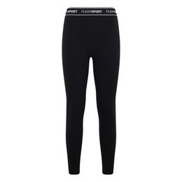 Plein Sport Leggings Damen Gr&ouml;&szlig;e 5XL schwarz / wei&szlig;