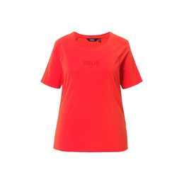 Ulla Popken Shirt Damen Gr&ouml;&szlig;e M/L neonrot