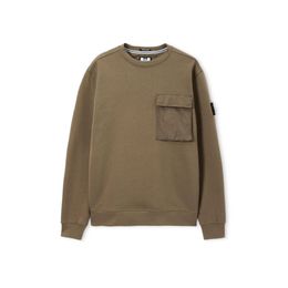 Weekend Offender Sweatshirt 'Neve' Herren Gr&ouml;&szlig;e M braun