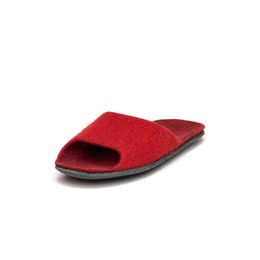 MagicFelt Hausschuh 'Filzpantoffel MagicFelt 722' Damen Gr&ouml;&szlig;e 40 rot