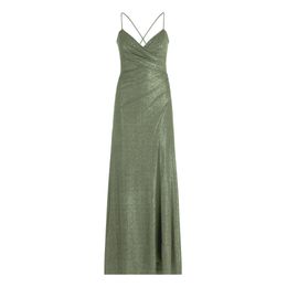 Vera Mont Abendkleid im Glitzer-Look Damen Gr&ouml;&szlig;e 40 gr&uuml;n Winterkleid