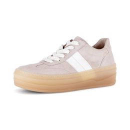 Gabor Sneaker Damen Gr&ouml;&szlig;e 40 beige / ros&eacute;