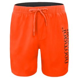Normani Badeshorts ' Nio ' Herren Gr&ouml;&szlig;e XXXL orange / schwarz