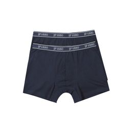 JP1880 Boxershorts Herren Gr&ouml;&szlig;e L navy / wei&szlig;
