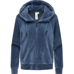 Ragwear Sweatjacke Damen Gr&ouml;&szlig;e M blau