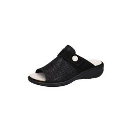 Waldl&auml;ufer Waldl&auml;ufer Pantolette 'Heria' Damen Gr&ouml;&szlig;e 41.5/42 schwarz / wei&szlig;