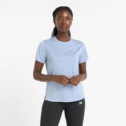 New Balance Funktionsshirt 'Athletics' Damen Gr&ouml;&szlig;e XXL hellblau / grau