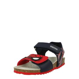 Geox Sandale Jungen Gr&ouml;&szlig;e 26 blau / rot / schwarz / wei&szlig;
