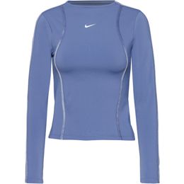 Nike Funktionsshirt 'ONE' Damen Gr&ouml;&szlig;e L blau