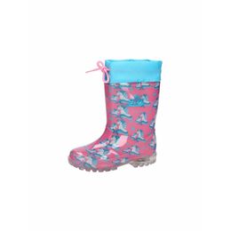 Lico Gummistiefel 'Powerlight W Blinky' M&auml;dchen Gr&ouml;&szlig;e 24 aqua / rosa