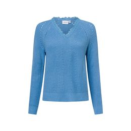 Vila Strickpullover ' Vioa ' Damen Gr&ouml;&szlig;e L hellblau