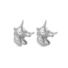 Hey Happiness Ohrringe 'Unicorn Charm' Damen Gr&ouml;&szlig;e One Size silber