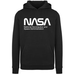 F4NT4STIC Sweatshirt 'NASA Aeronautics And Space' Herren Gr&ouml;&szlig;e 4XL schwarz / wei&szlig;