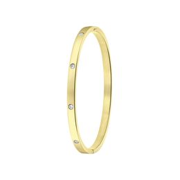 Lucardi Armband Damen Gr&ouml;&szlig;e Onesize gold / transparent