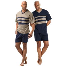 Le Jogger Pyjama Herren Gr&ouml;&szlig;e S blau