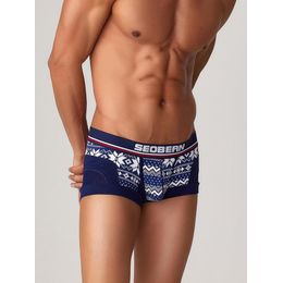 Seobean Boxershorts Herren Gr&ouml;&szlig;e XXL blau