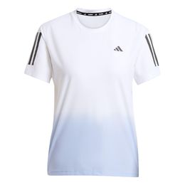 adidas Performance Funktionsshirt 'Own The Run' Damen Gr&ouml;&szlig;e XS/S hellblau / schwarz / wei&szlig;