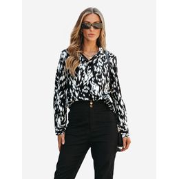 Cupshe Bluse 'CAA04D3K005AC' Damen Gr&ouml;&szlig;e L schwarz