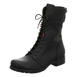 Think! Schn&uuml;rstiefelette 'Denk!' Damen Gr&ouml;&szlig;e 40 schwarz Winterschuhe