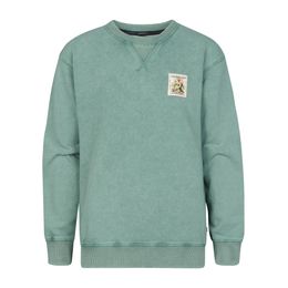 PETROL INDUSTRIES Sweatshirt 'Ranchero' Jungen Gr&ouml;&szlig;e 104 gr&uuml;nmeliert