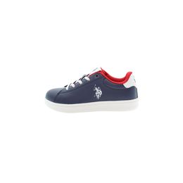 U.S. Polo Assn. Sneaker 'TRACE001K/5Y2' M&auml;dchen Gr&ouml;&szlig;e 28 marine / kirschrot