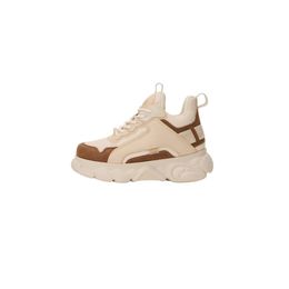 Buffalo Sneaker 'CLD Chai' Damen Gr&ouml;&szlig;e 39 hellbeige / braun / wollwei&szlig;