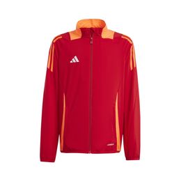 adidas Performance Sportjacke 'Tiro' Jungen Gr&ouml;&szlig;e 140 orange / rot