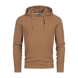INDICODE Jeans Sweatshirt 'Marto' Herren Gr&ouml;&szlig;e L braun / schwarz