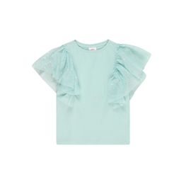 s.Oliver T-Shirt M&auml;dchen Gr&ouml;&szlig;e 116 hellblau / silber