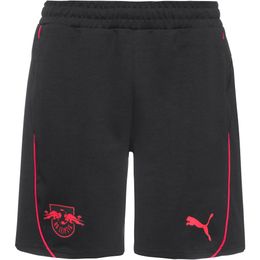 Puma Fu&szlig;ballshorts 'RB Leipzig' Herren Gr&ouml;&szlig;e XL rot / schwarz