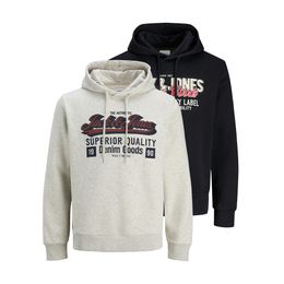 Jack & Jones Jack & Jones Sweatshirt 'Logo' Herren Gr&ouml;&szlig;e XXL hellgrau