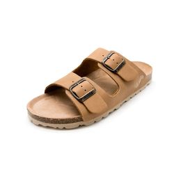 THIES Pantolette 'THIES 1856 Eco Bio Sandal' Damen Gr&ouml;&szlig;e 48 braun