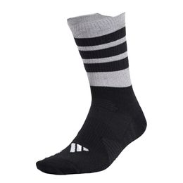 adidas Performance Sportsocken 'Run X' Herren Gr&ouml;&szlig;e 46/48 graumeliert / schwarz
