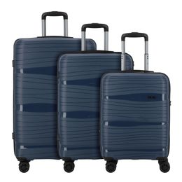 d&n D&N Kofferset 'Travel Line 4300' Herren Gr&ouml;&szlig;e One Size blau