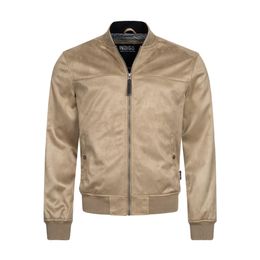INDICODE Jeans Jacke 'Abbott' Herren Gr&ouml;&szlig;e S dunkelbeige