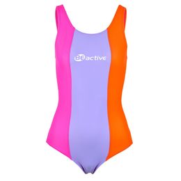 Beco The World Of Aquasports Badeanzug 'Colour Block' Damen Gr&ouml;&szlig;e XXL lila / orange / pink