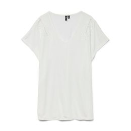 Vero Moda Curve T-Shirt 'VMCbilsa' Damen Gr&ouml;&szlig;e XL wei&szlig;