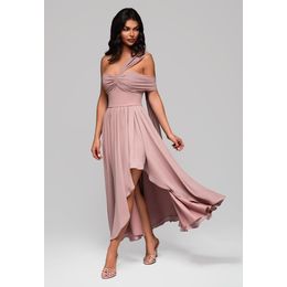 Ombre Abendkleid Damen Gr&ouml;&szlig;e 40 rosa Winterkleid