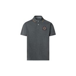 Hackett London Poloshirt 'Heritage' Herren Gr&ouml;&szlig;e L navy / goldgelb / dunkelgrau / orange