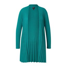Ulla Popken Strickjacke Damen Gr&ouml;&szlig;e XXL/XXXL cyanblau