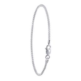 Lucardi Armband 'Basic' Damen Gr&ouml;&szlig;e Onesize silber