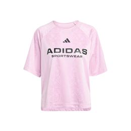 adidas Sportswear Sportshirt 'TIRO' Damen Gr&ouml;&szlig;e S rosa / altrosa / schwarz / wei&szlig;