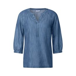 Cecil Bluse Damen Gr&ouml;&szlig;e L blue denim