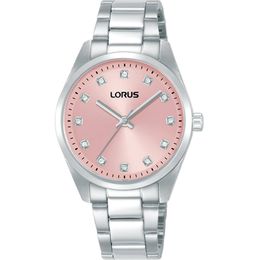 Lorus Uhr Damen Gr&ouml;&szlig;e One Size pitaya / silber