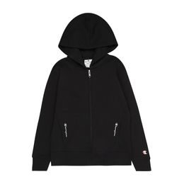 Champion Authentic Athletic Apparel Sweatjacke M&auml;dchen Gr&ouml;&szlig;e 152 schwarz / wei&szlig;