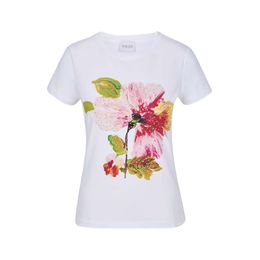 Madeleine Mode Madeleine T-Shirt Damen Gr&ouml;&szlig;e XS kiwi / rosa / knallrot / wei&szlig;