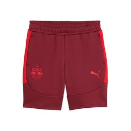 Puma Sportshorts 'Bull Salzburg Evostripe' Herren Gr&ouml;&szlig;e S rot / dunkelrot