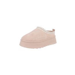 Ital-Design Pantolette Damen Gr&ouml;&szlig;e 36 beige