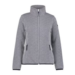 Icepeak Funktionsfleecejacke 'Aikes' Damen Gr&ouml;&szlig;e M grau / schwarz / wei&szlig;