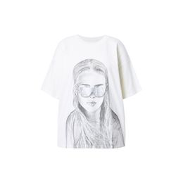 Studio Untold T-Shirt Damen Gr&ouml;&szlig;e XXL/XXXL grau / wei&szlig;